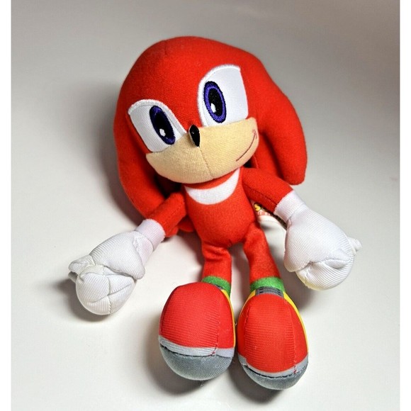 Sega | Toys | Sega Sonic The Hedgehog Red Knuckles Stuffed Animal Plush ...
